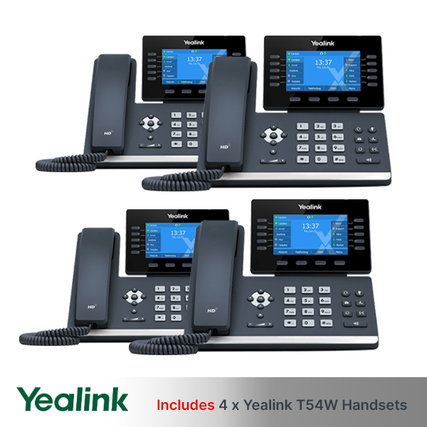 Cloud Hosted VoIP Telephone System | 4 Users | CallSwitch | Headset Store
